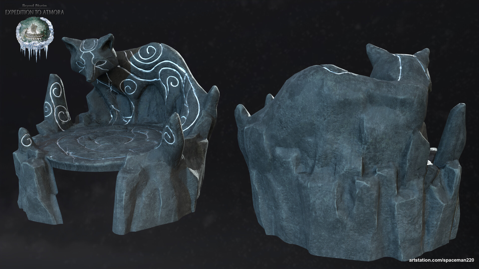 ArtStation - Beyond Skyrim: Expedition to Atmora - Fox Wayshrine