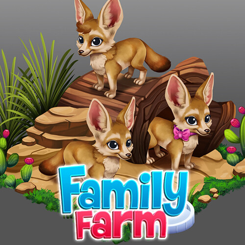 ArtStation - Fennec Fox