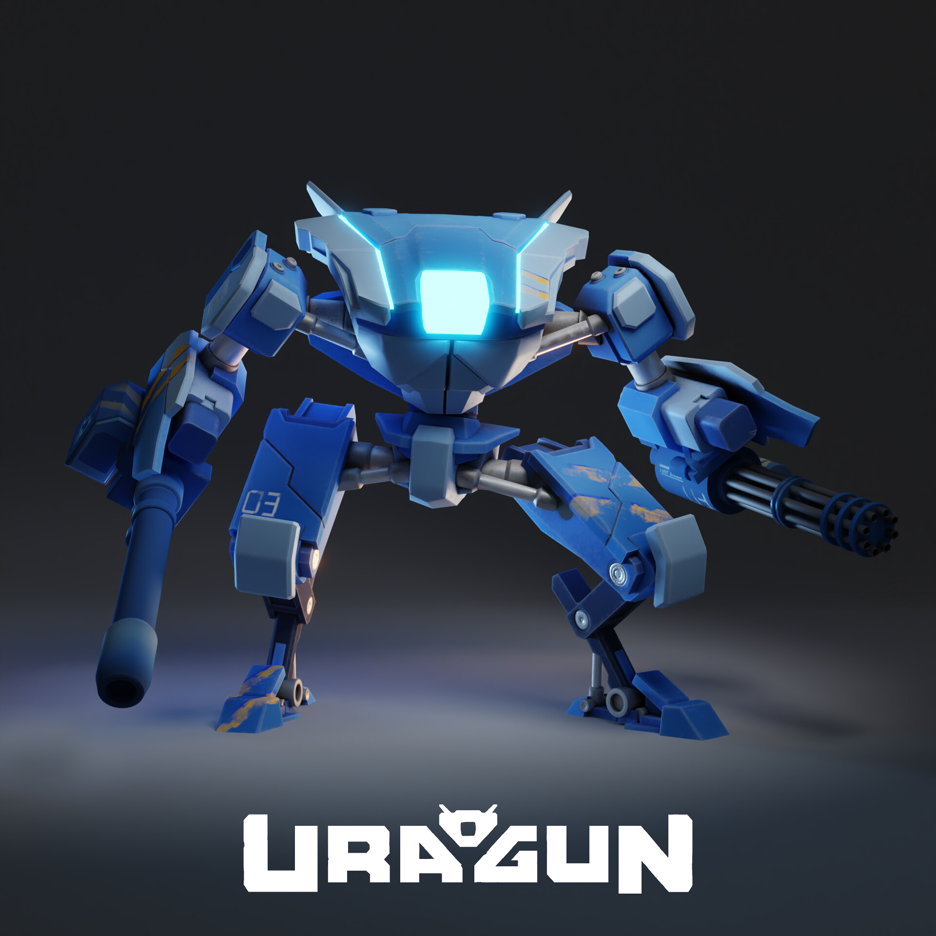ArtStation - URAGUN - Mech