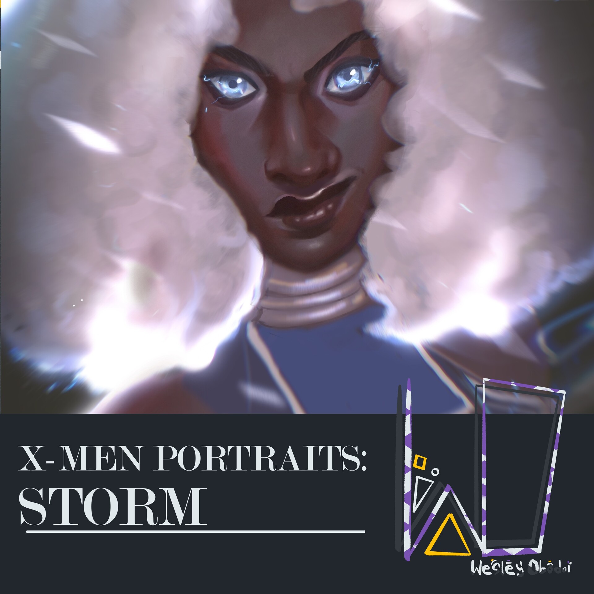 ArtStation - X-Men Portraits Series - Storm