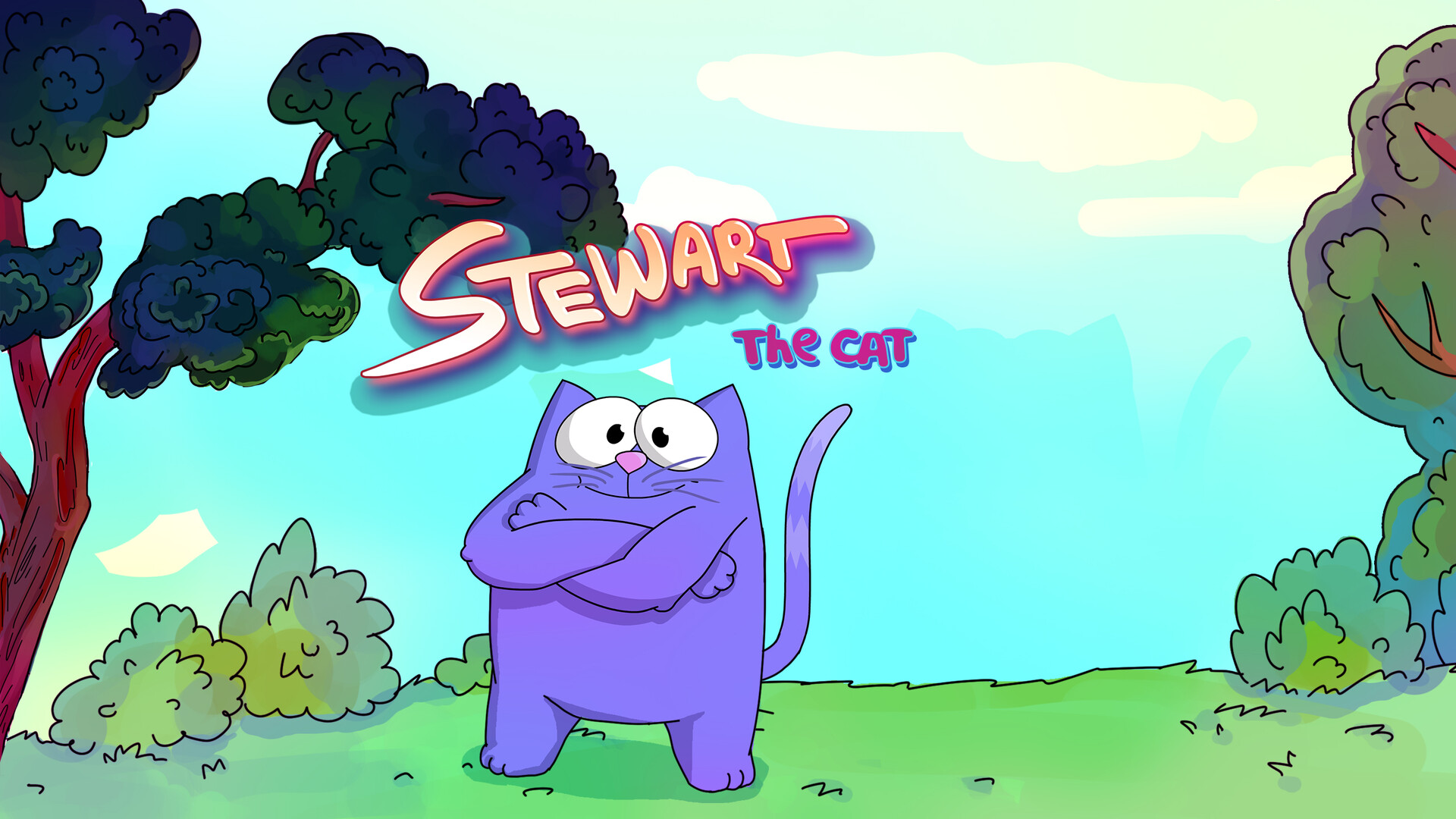 ArtStation - Stewart The Cat Backgrounds 1 episode