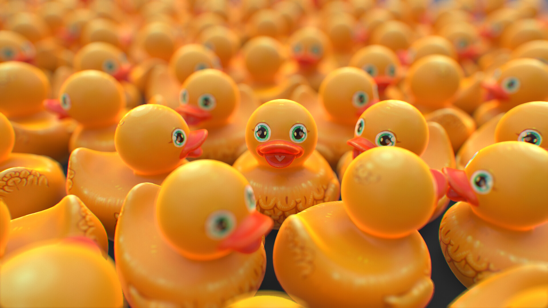 ArtStation - Little yellow duck