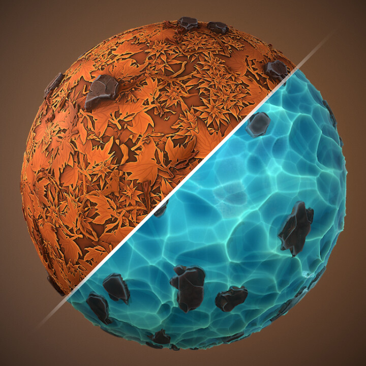 ArtStation - Stylized Texture Set #08