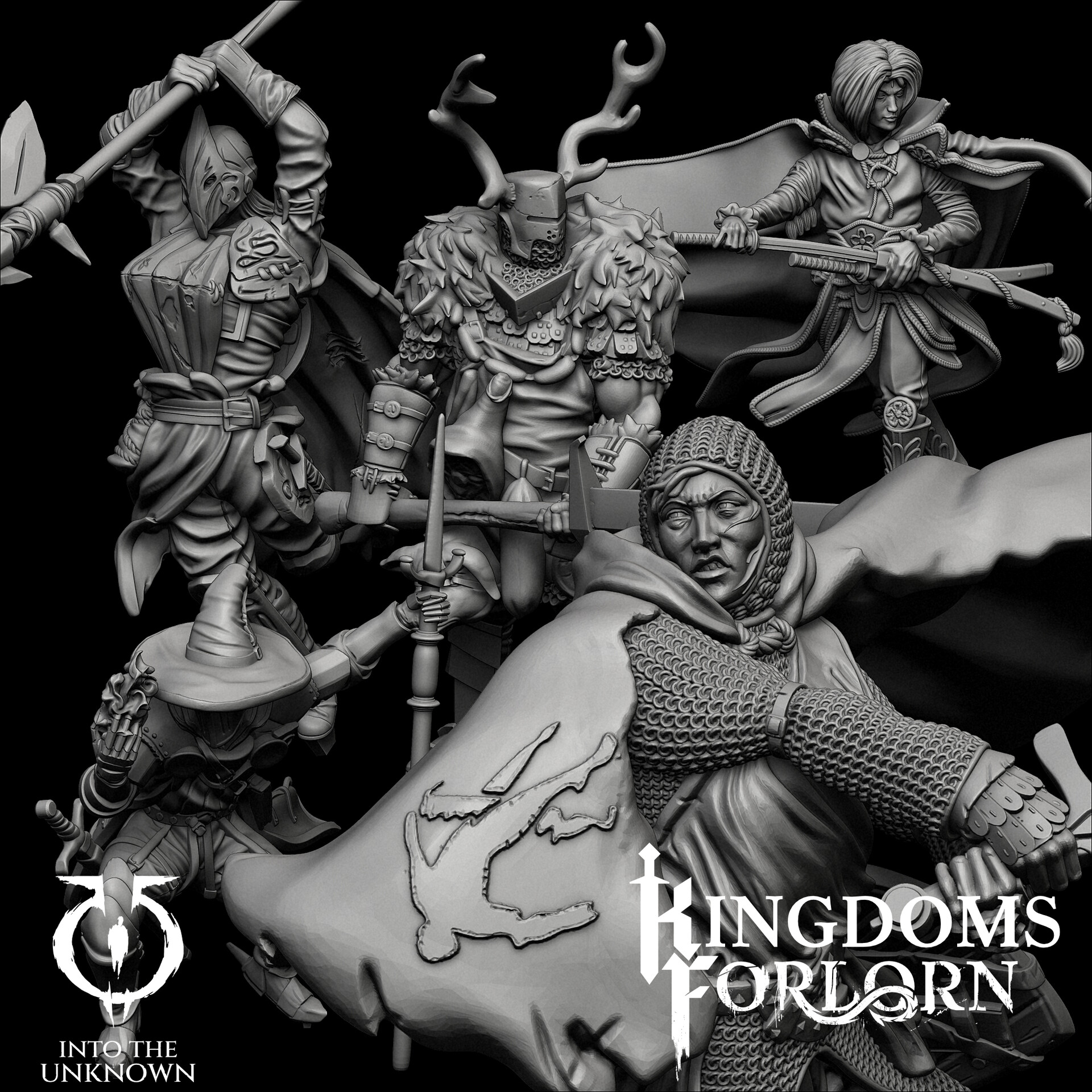ArtStation - Kingdoms Forlorn - Knights
