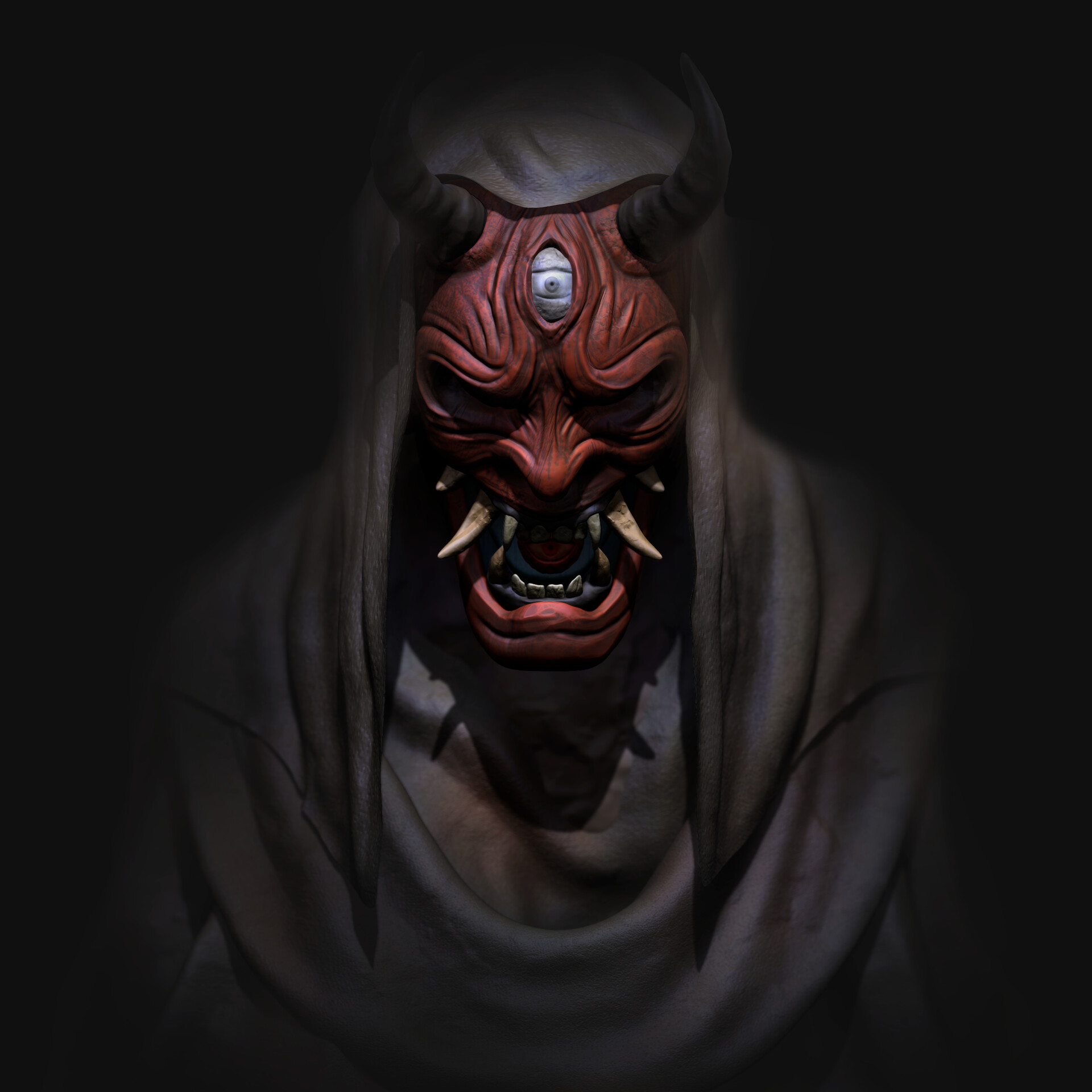 ArtStation - Forgotten Oni