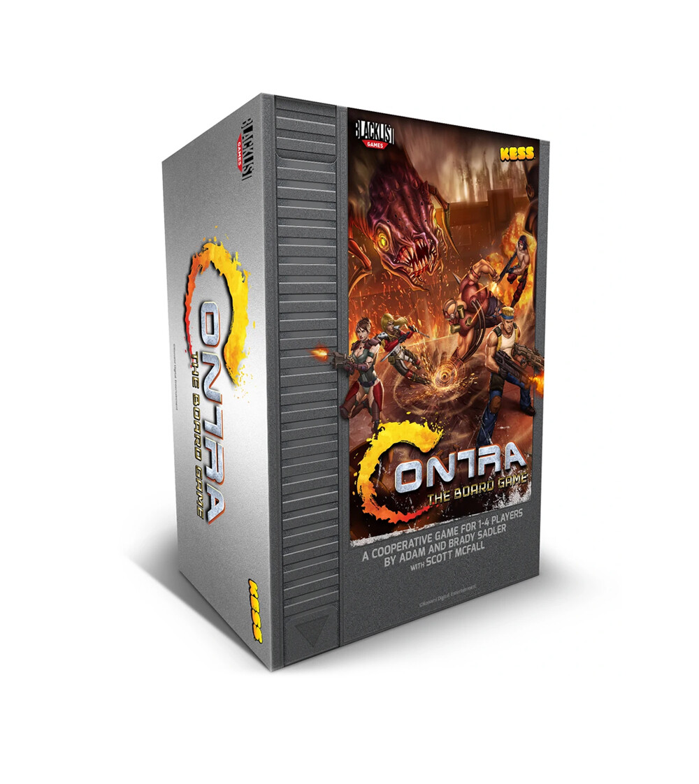 ArtStation - CONTRA: THE BOARD GAME