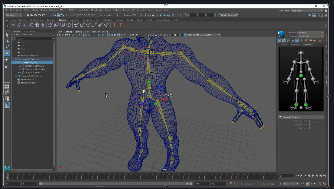 ArtStation - MAYA: Rigging with Fingers