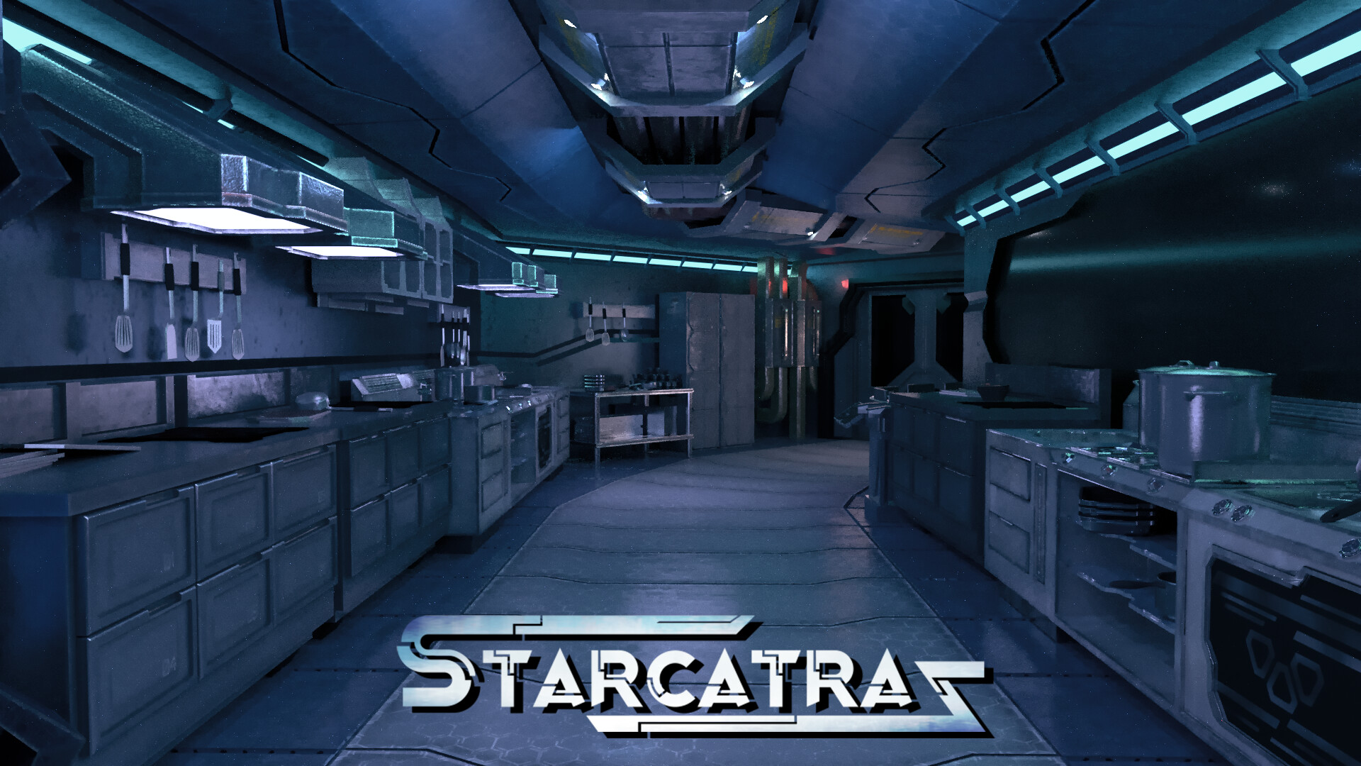 ArtStation - Spatial Kitchen - Starcatraz