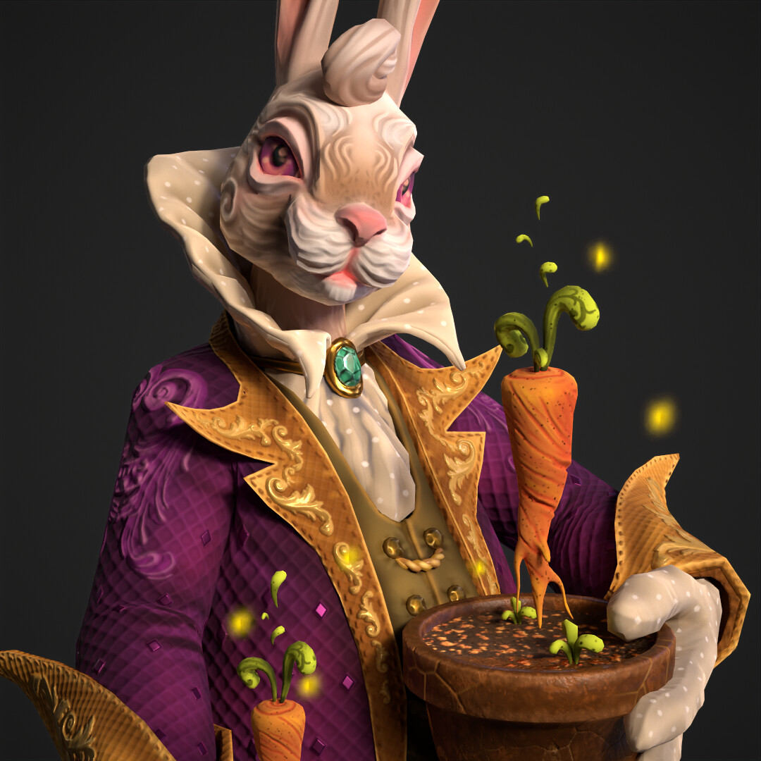ArtStation - Magic Bunny Game ready