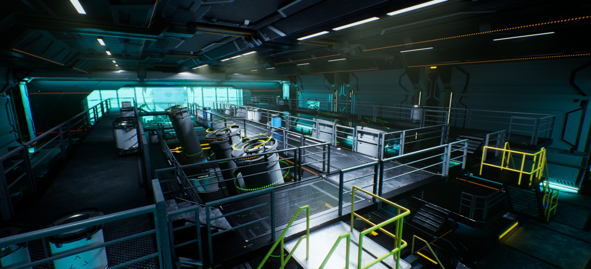 ArtStation - Unreal Engine 场景&Sci-Fi Scene