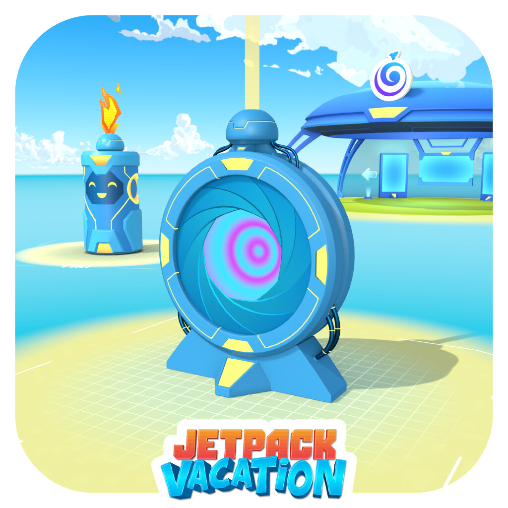 ArtStation - Props | Jetpack Vacation