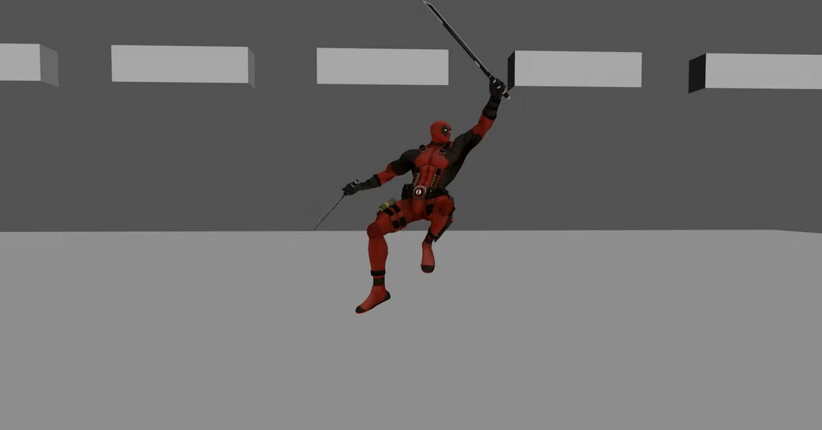 ArtStation - DeadPool Combo Attack