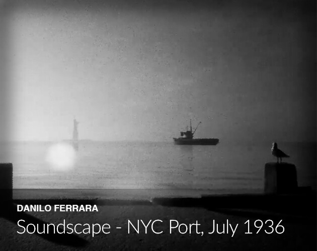 ArtStation - Soundscape - NYC Port, July 1936