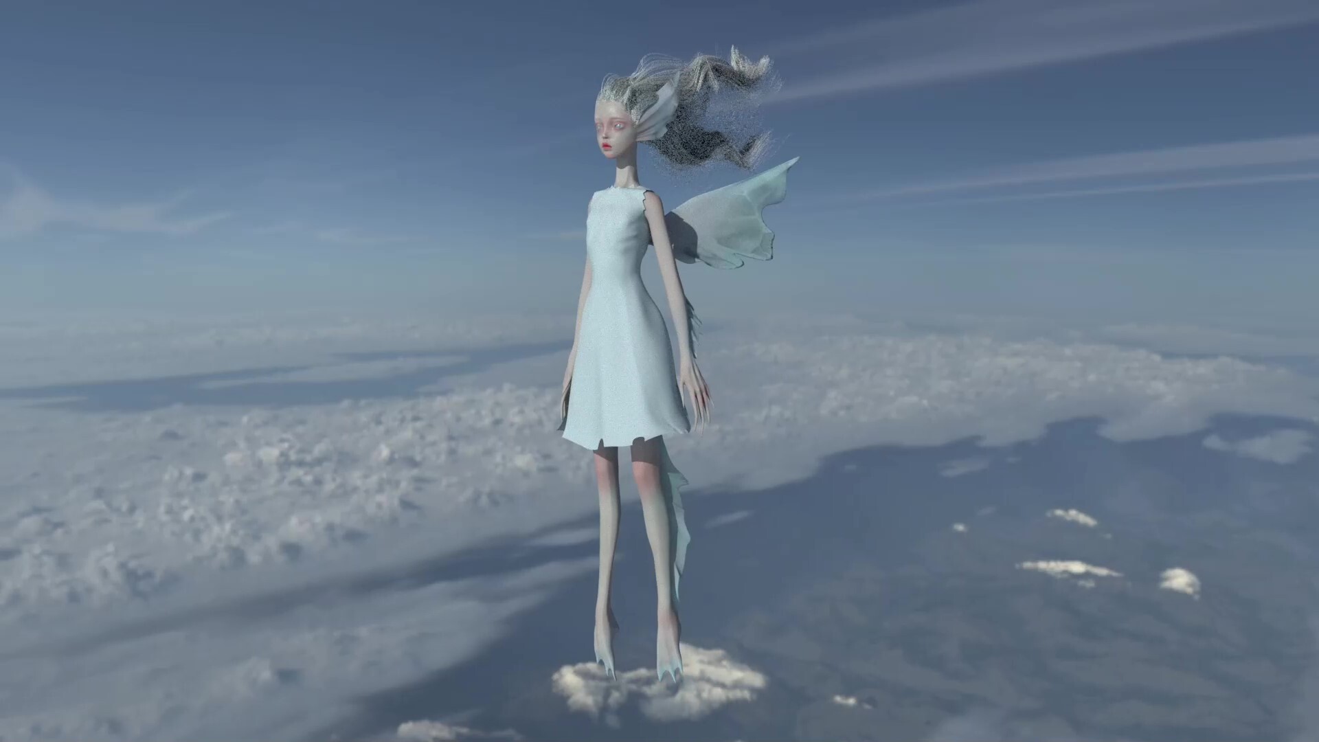 ArtStation - 3D Character Model Turntable Render - Aquatic Fae