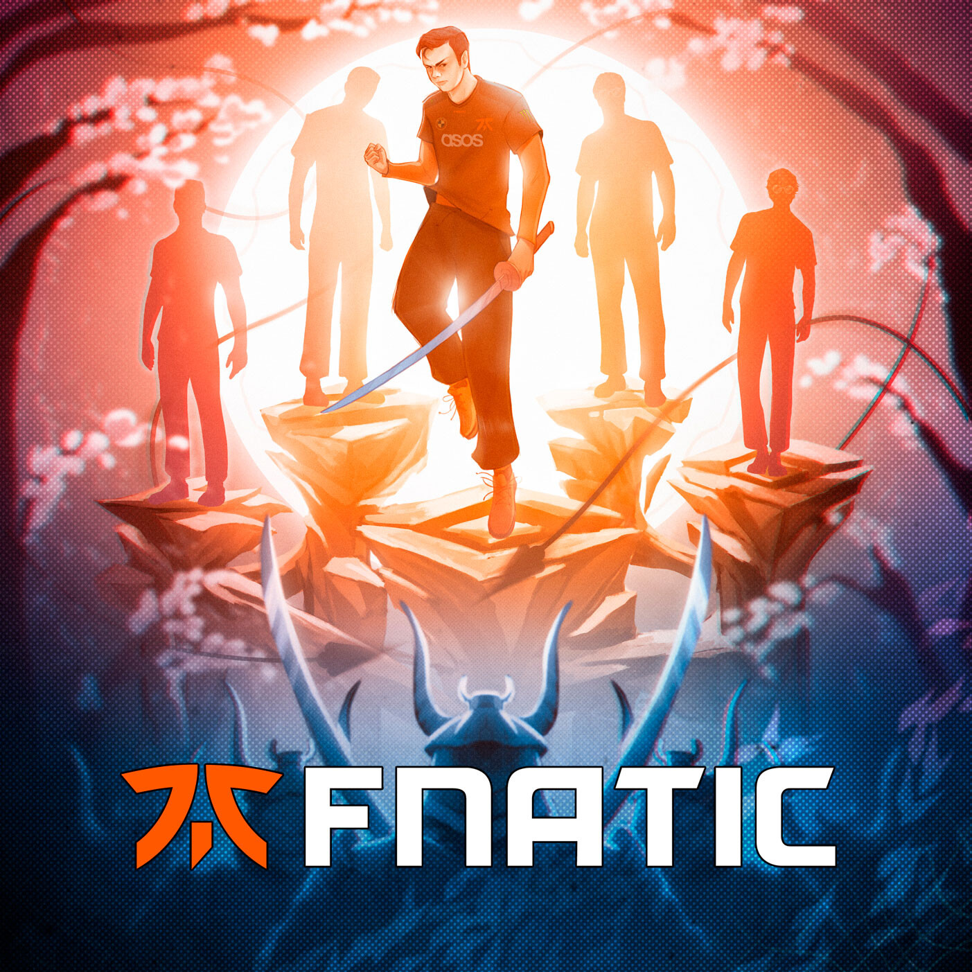 Xènia Sunyé (Makiblue) - FNATIC vs G2 playoffs poster promo
