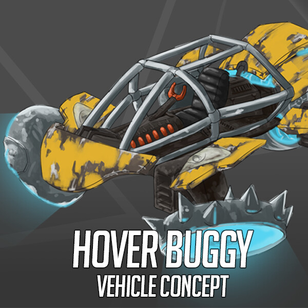 ArtStation - Hover Buggy