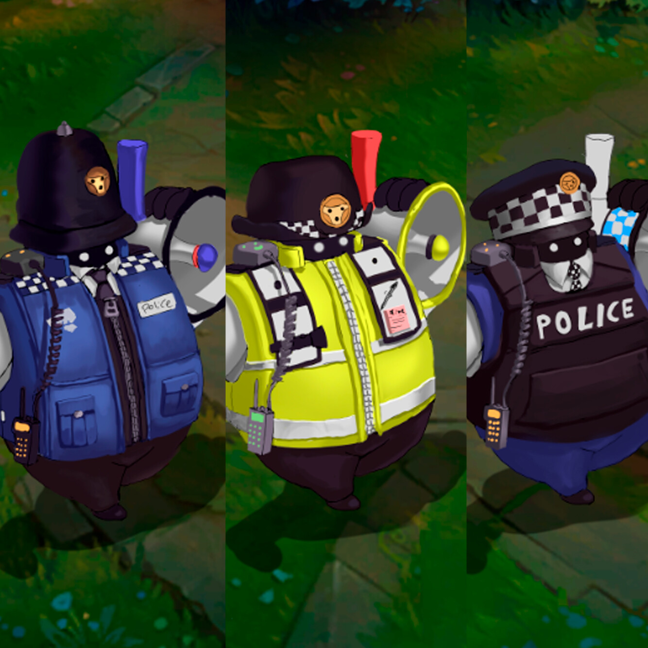 ArtStation - Officer bard Fan concept