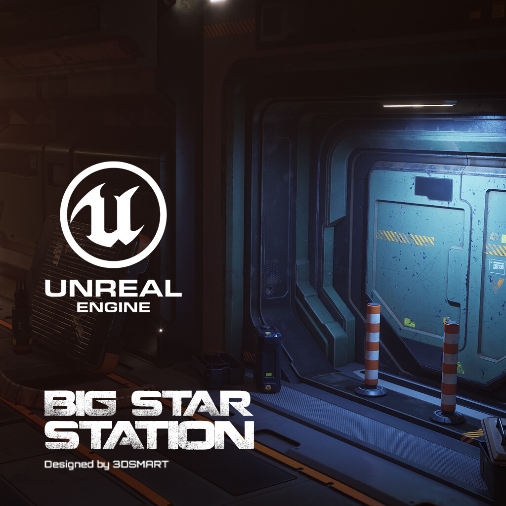 ArtStation - Big Star Station (LUMEN)