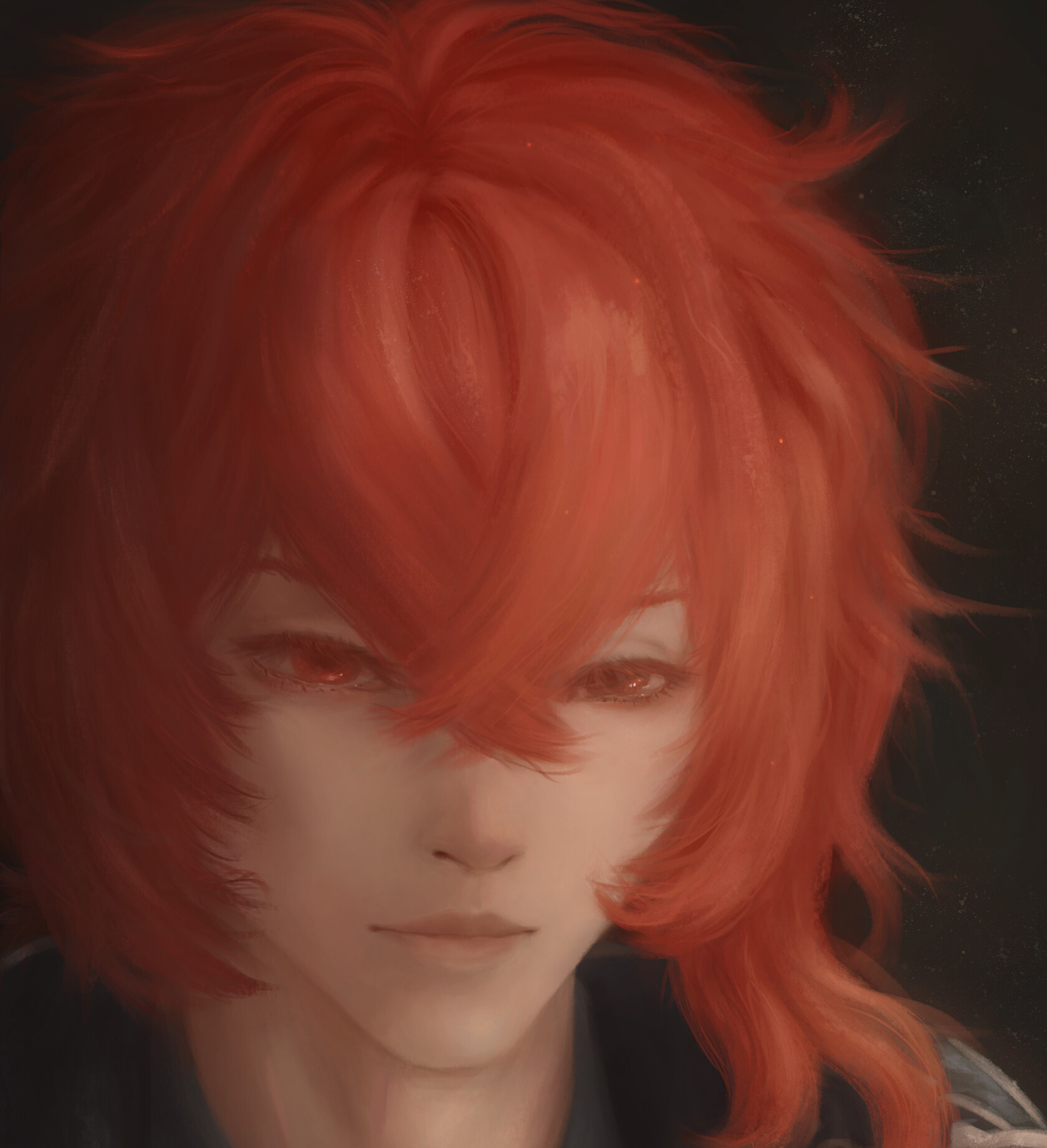 ArtStation - Diluc Fanart [Genshin Impact]