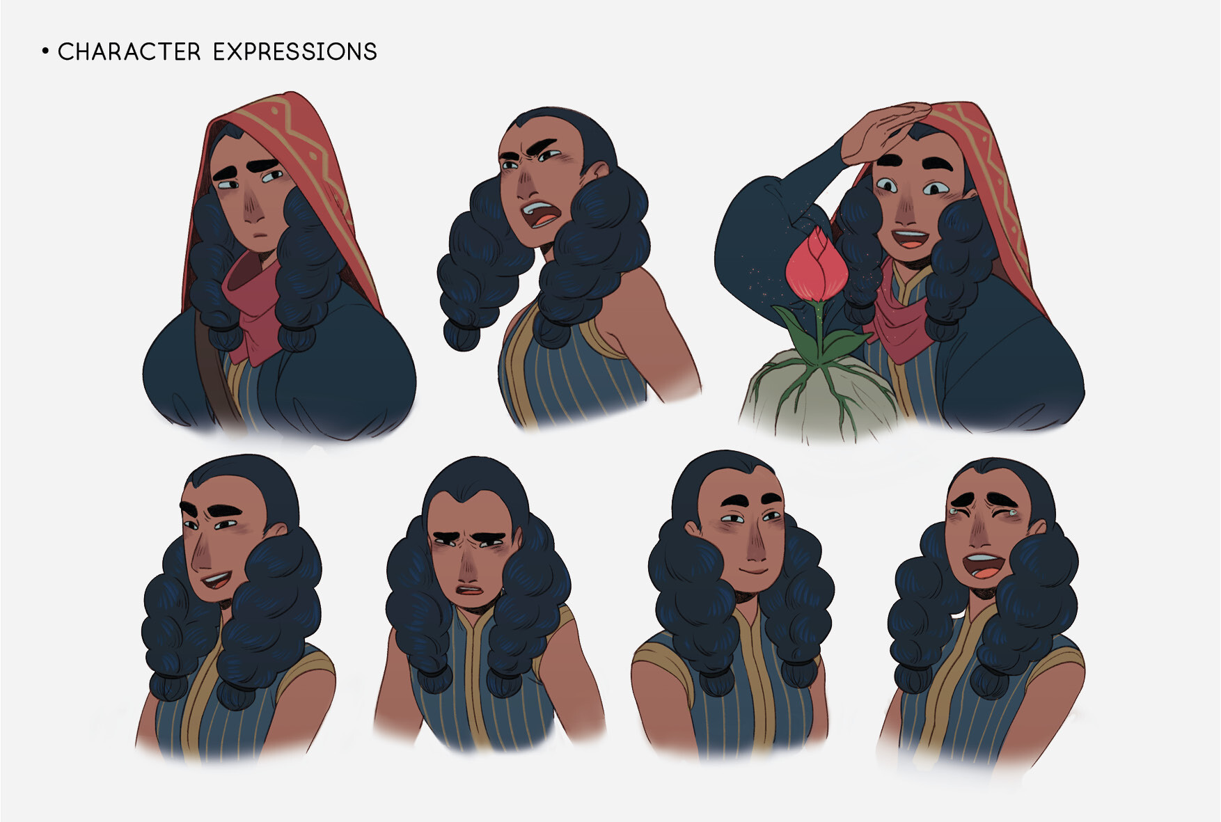 ArtStation - Character expressions and gestures