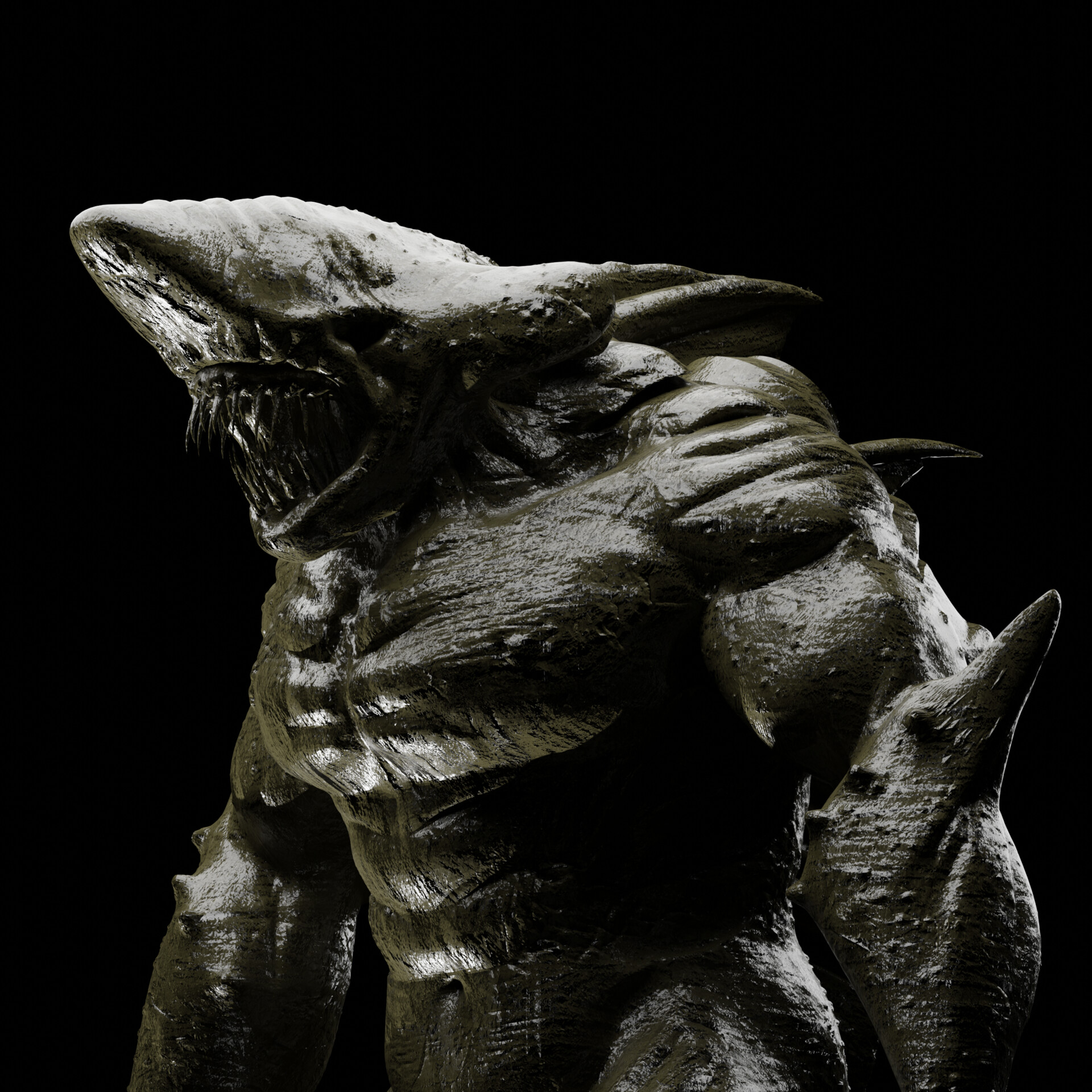 ArtStation - shark king