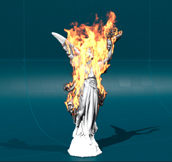 ArtStation - Fire Angel