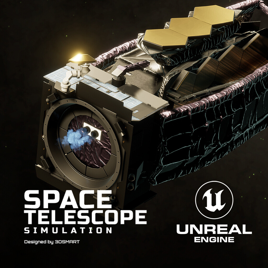 ArtStation - James Webb Space Telescope