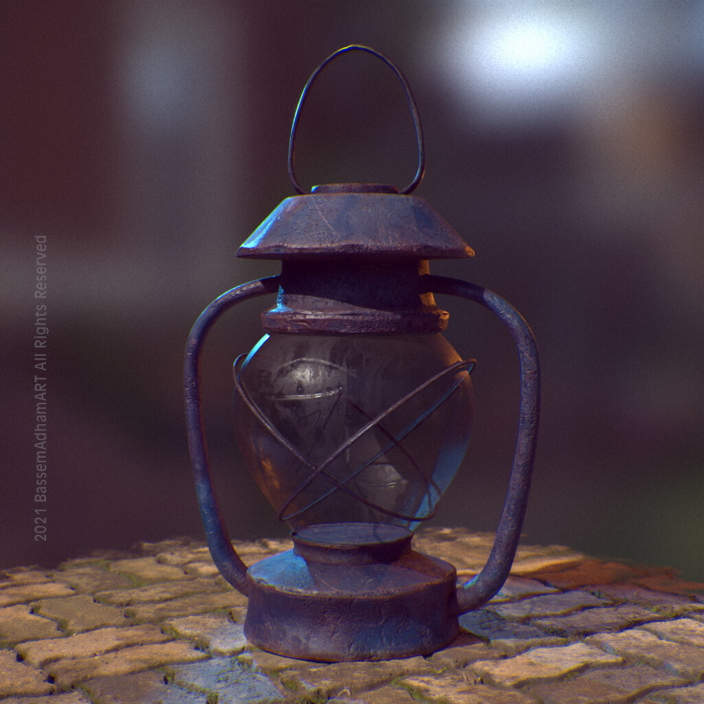 ArtStation - Stylized Lantern