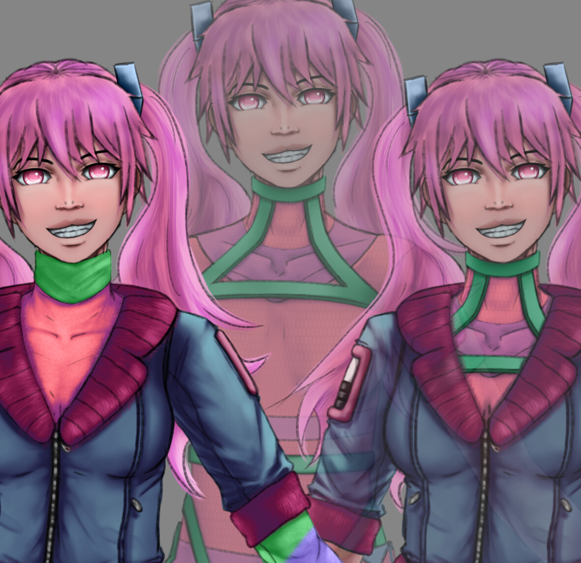 ArtStation - 'Nami Hart' Turnaround (OC)