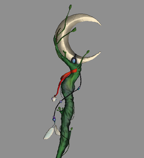 ArtStation - Lunar Staff