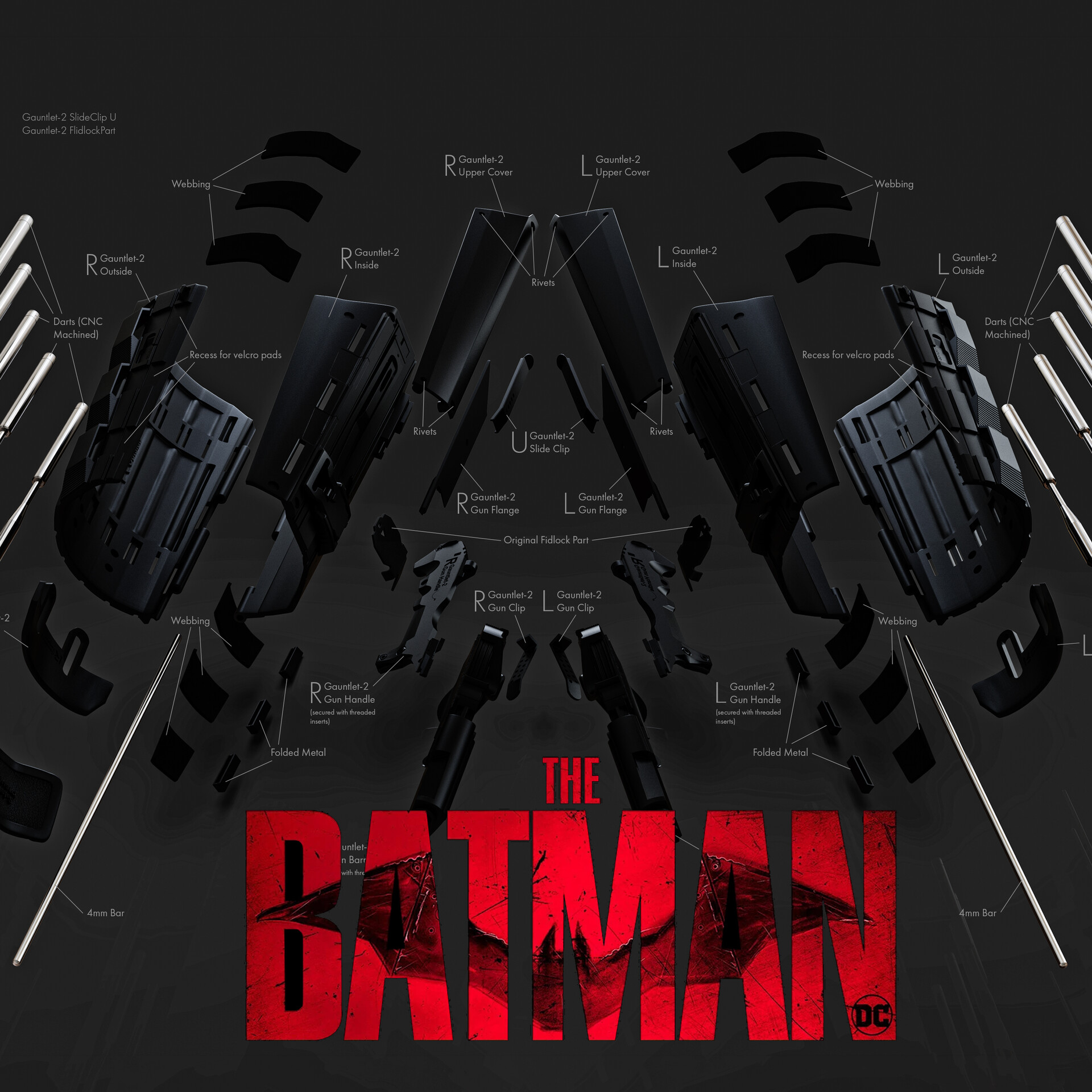 ArtStation - The Batman Gauntlets