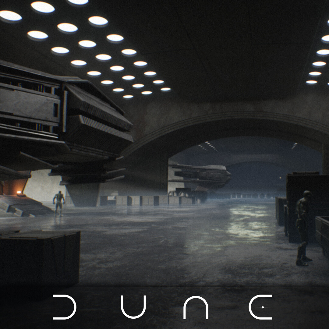 ArtStation - DUNE Environment Fan Art. CALADAN CASTLE. Unreal Engine 5