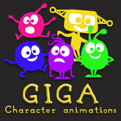 ArtStation - GIGA Mascot Character Animations
