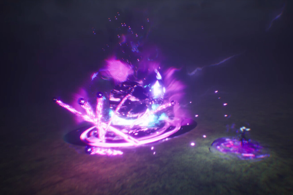 ArtStation - Real-Time VFX: Magic Blast