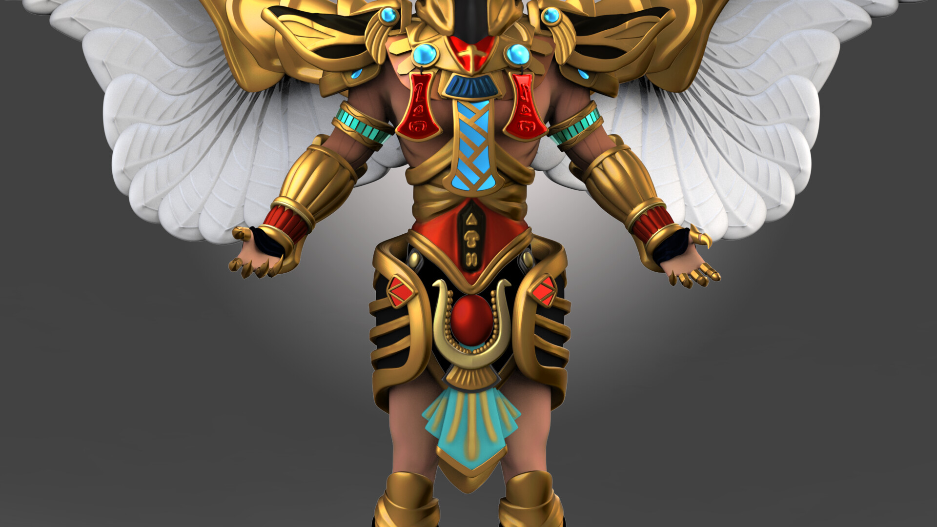 ArtStation - Horus – Son of Osiris and Isis