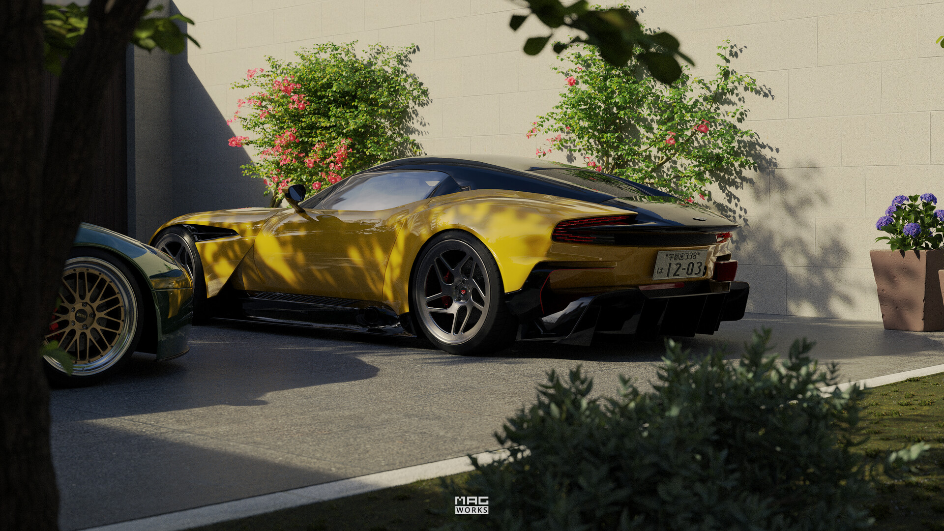 ArtStation - Aston Martin Vulcan and Vantage