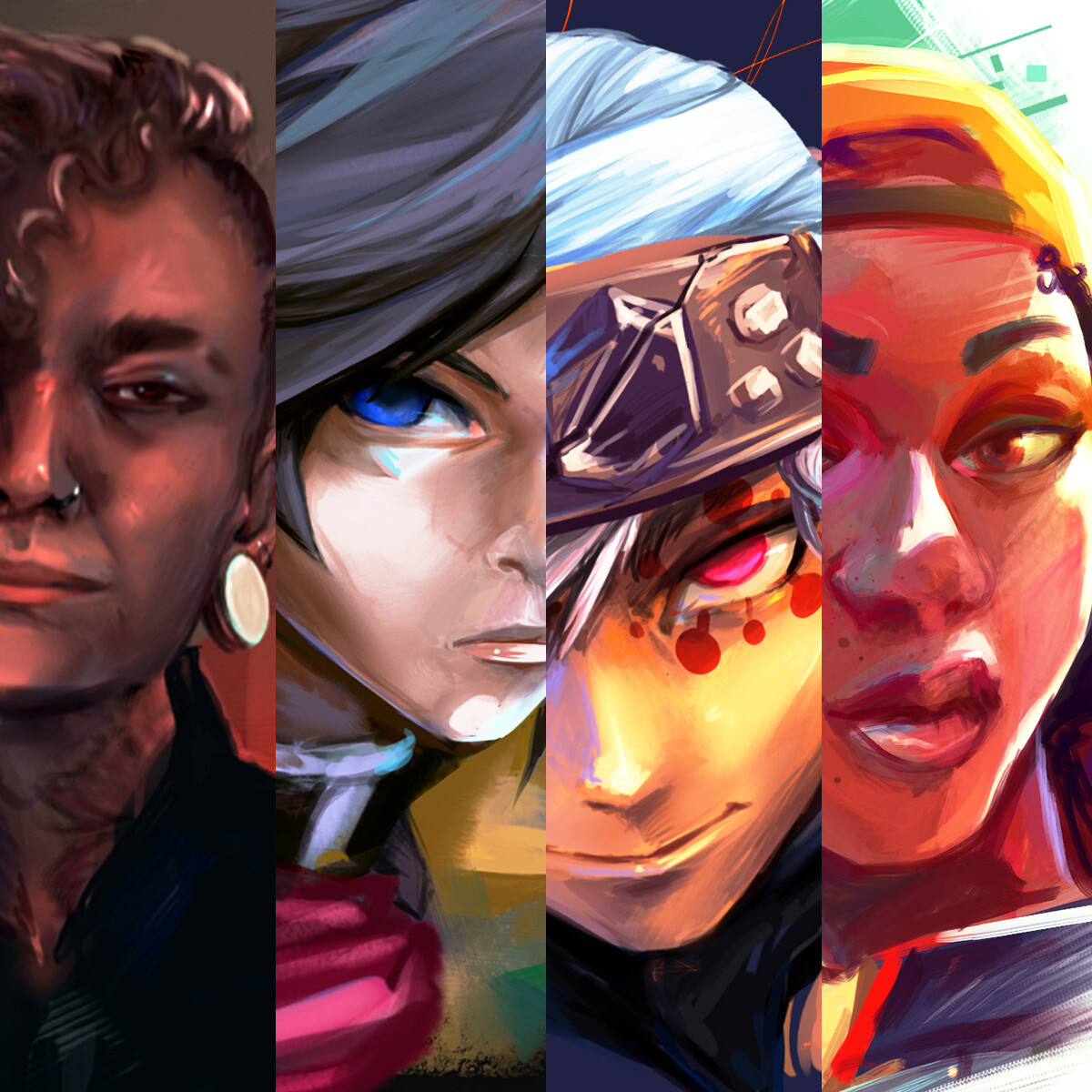 ArtStation - Various Character Portrait Studies