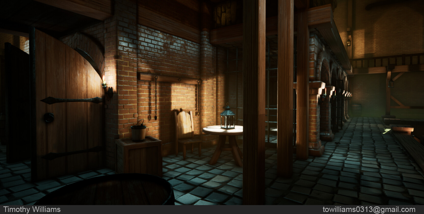 ArtStation - Medieval Prison