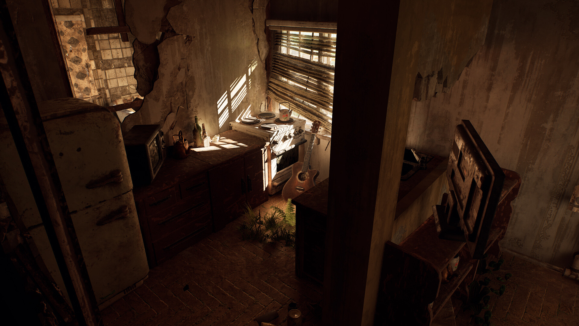 ArtStation - Post Apocalyptic District - Interiors Unreal Engine