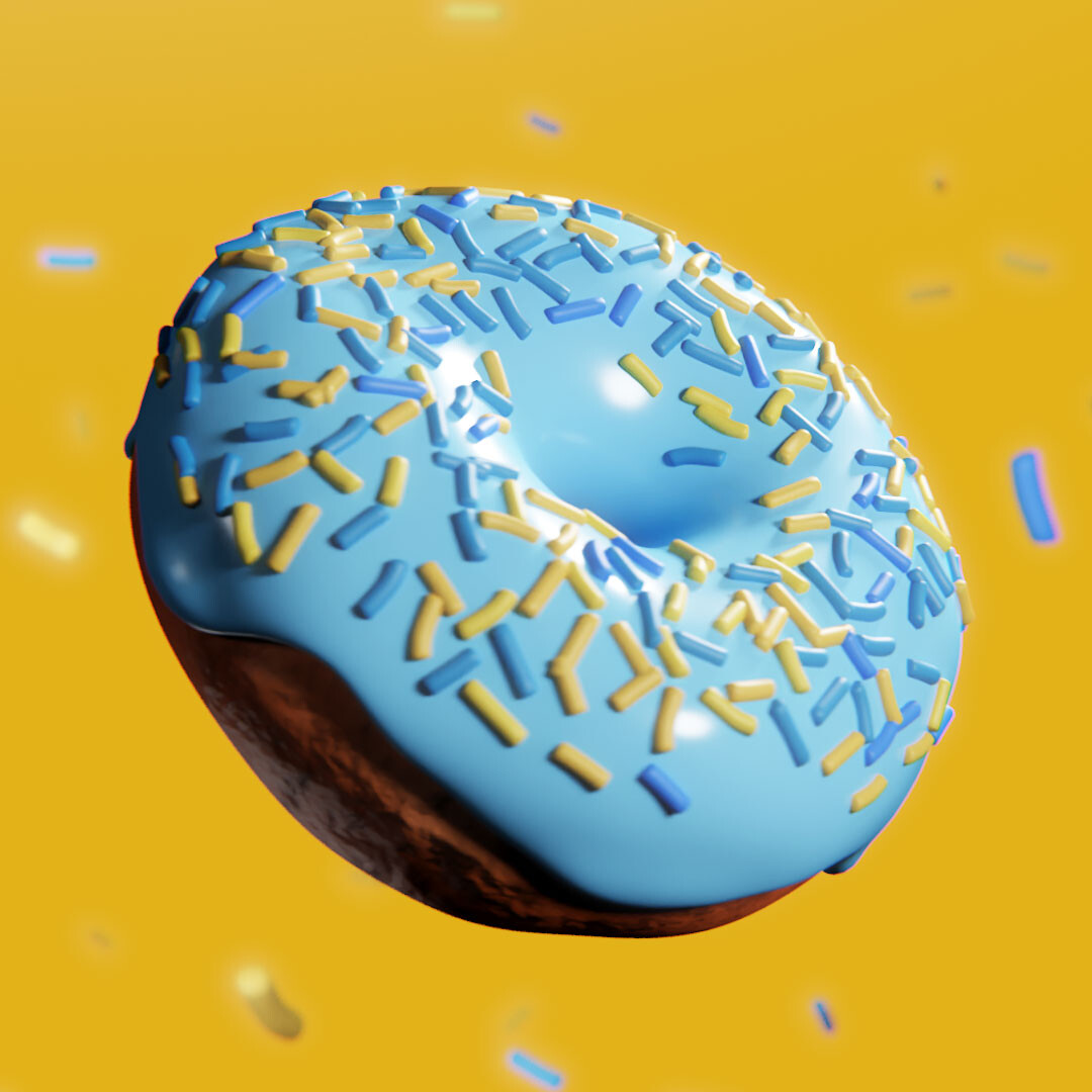 ArtStation - Ukrainian Donut