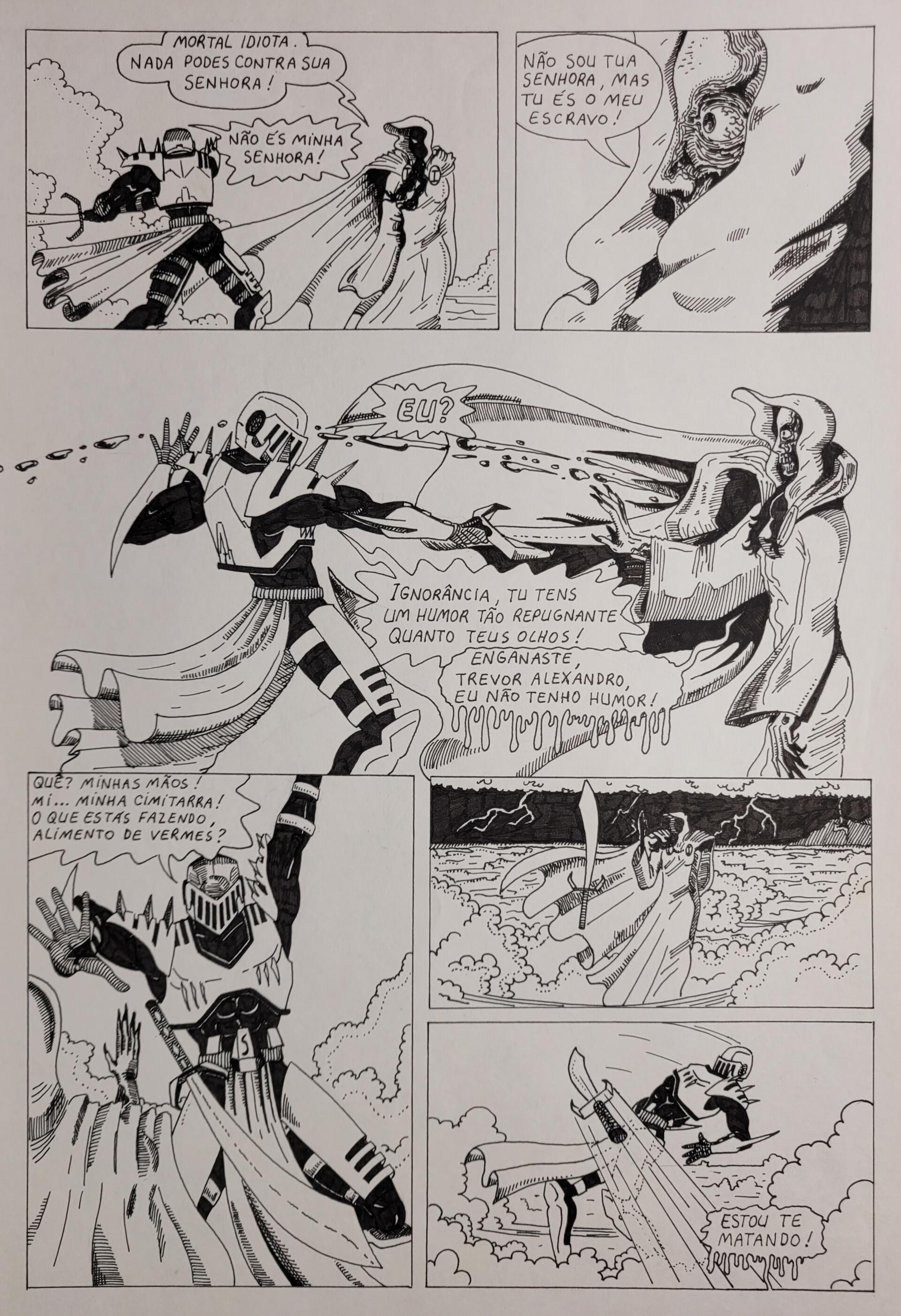 ArtStation - Comics 1999: Children of Thunder