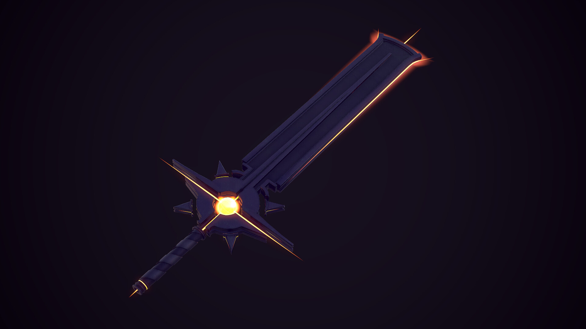 ArtStation - Solar Eclipse Sword