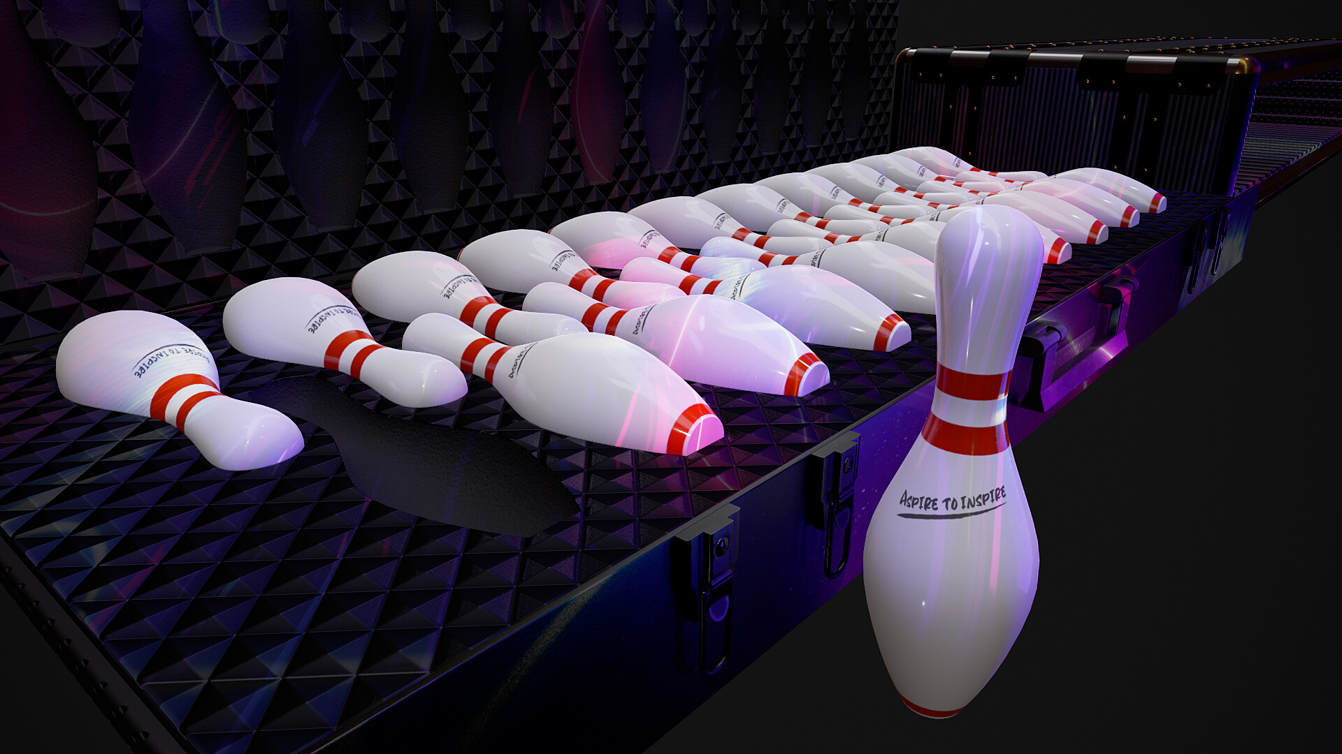 ArtStation - Bowling pins