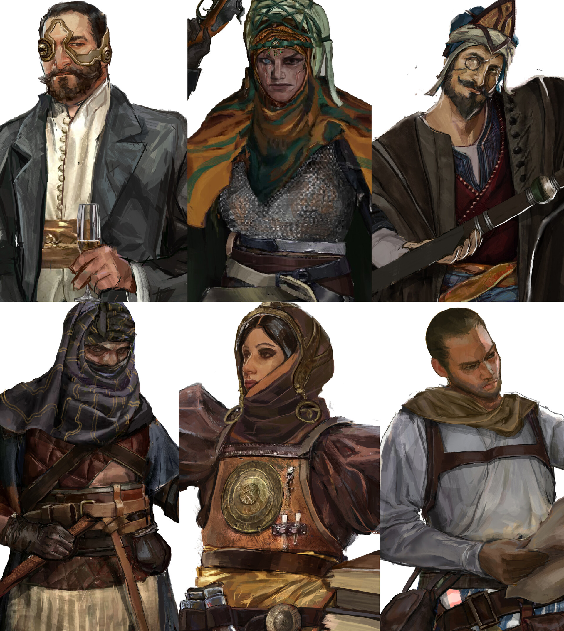 ArtStation - RPG Characters