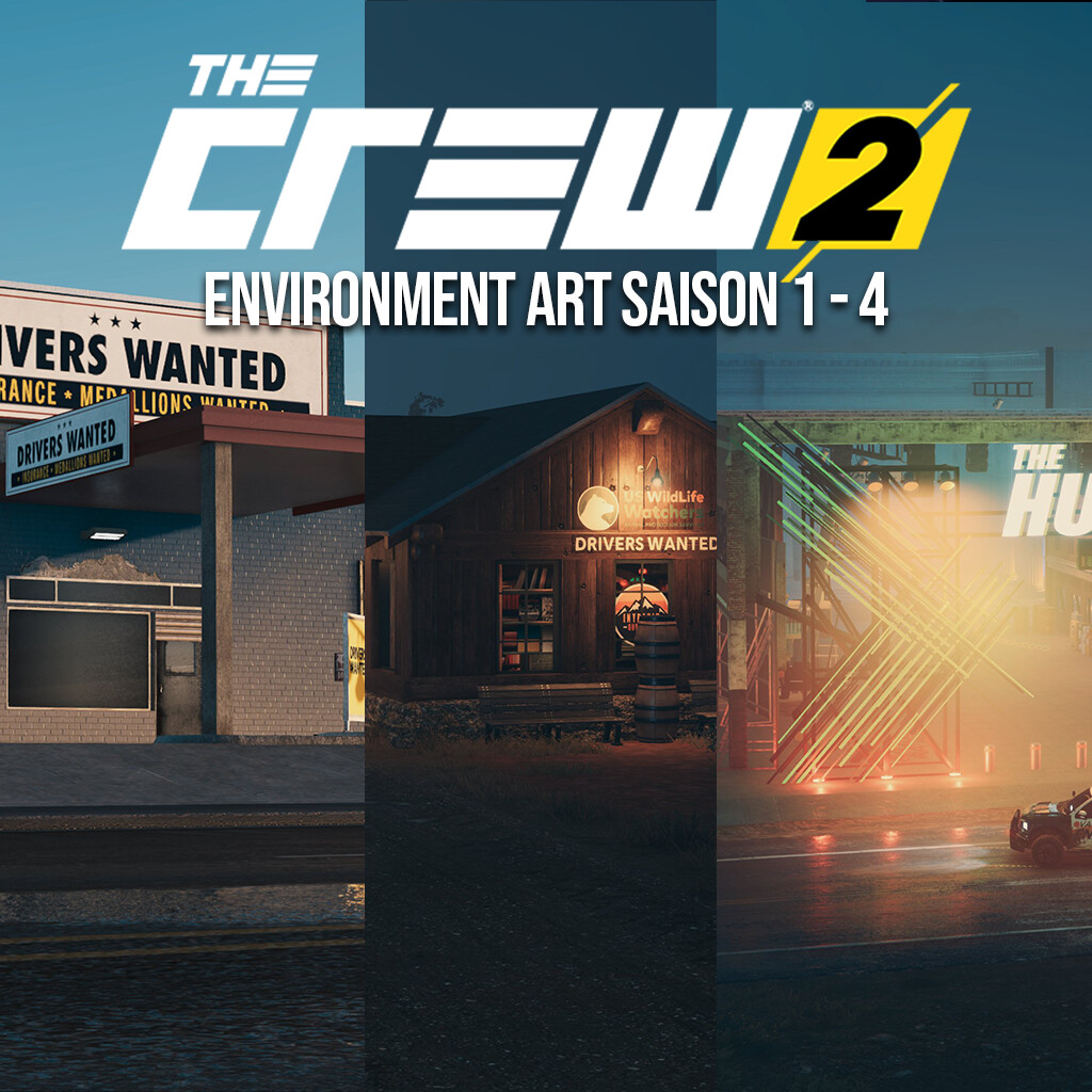 ArtStation - The Crew 2 - Saison 1 to 4