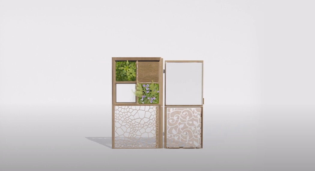 ArtStation - RSA | Biophilic Divider | Your workspace matters