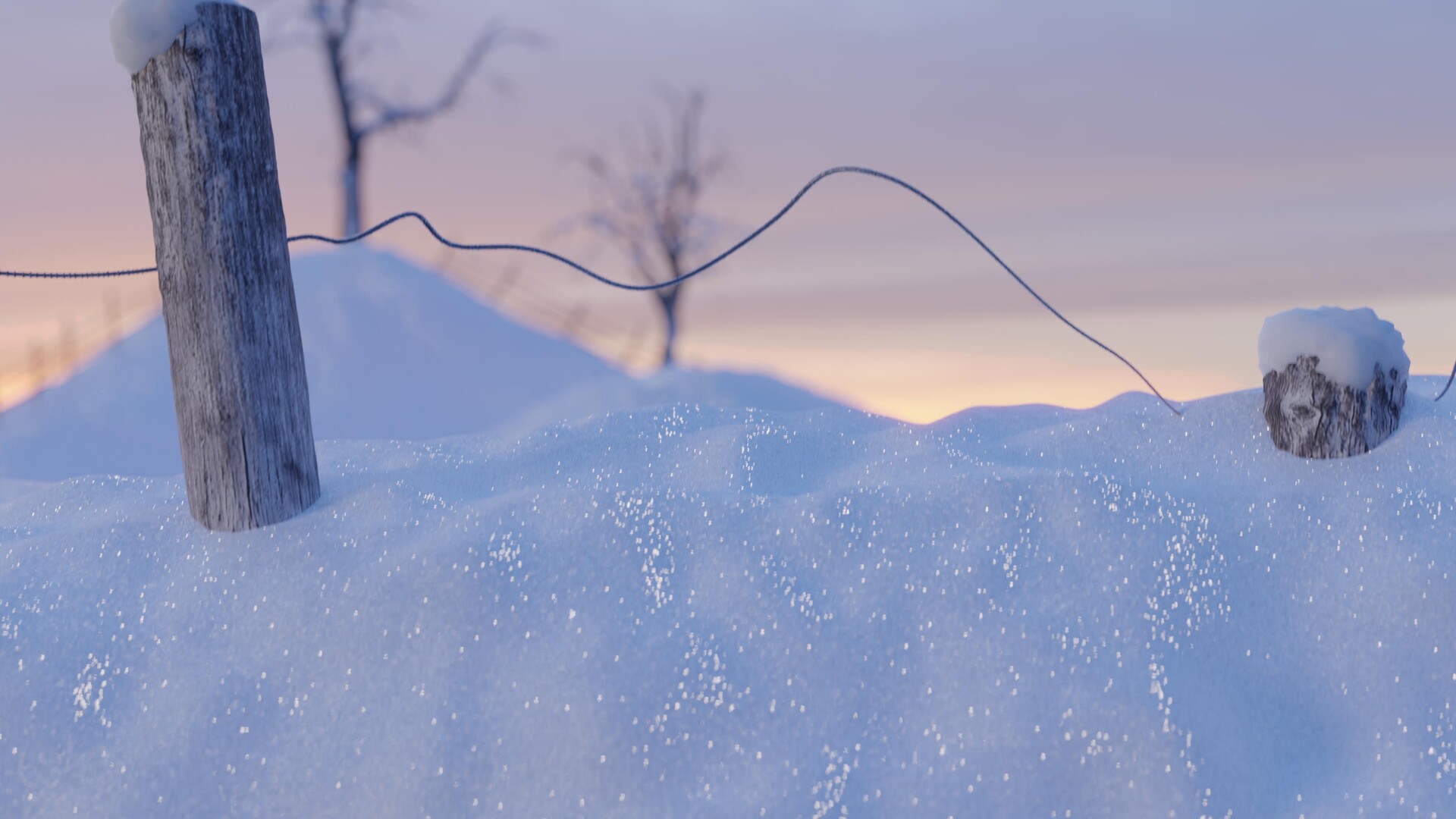 ArtStation - The Snowy Hills