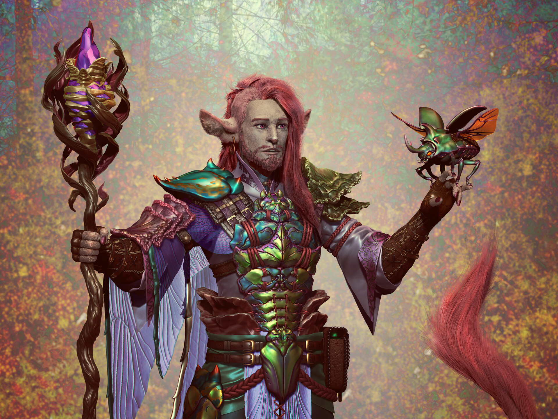 ArtStation - Caduceus Clay, Grave Cleric