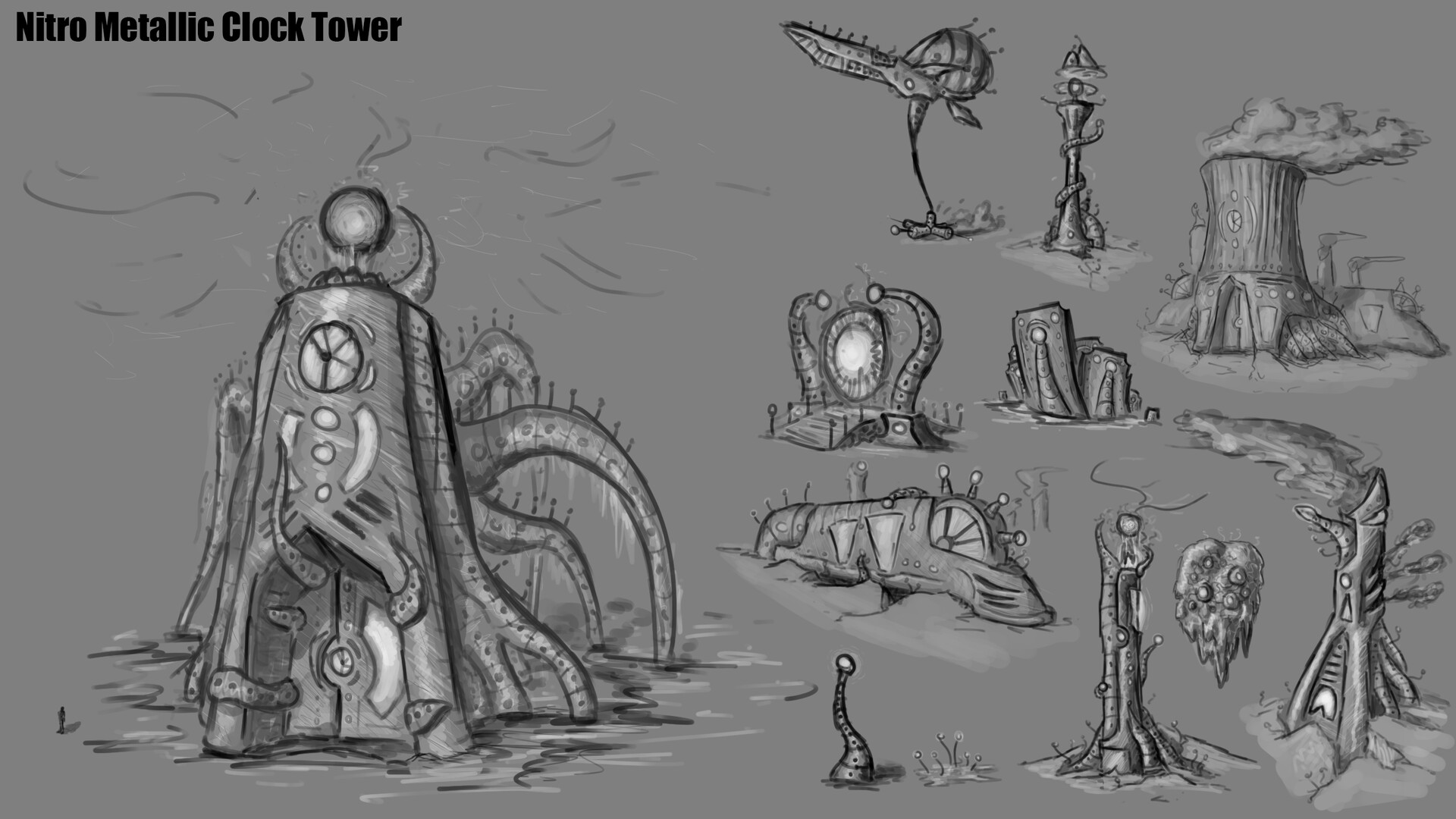 Fedor van de Meent/Golby Face! - Nitro Metallic Clock Towers