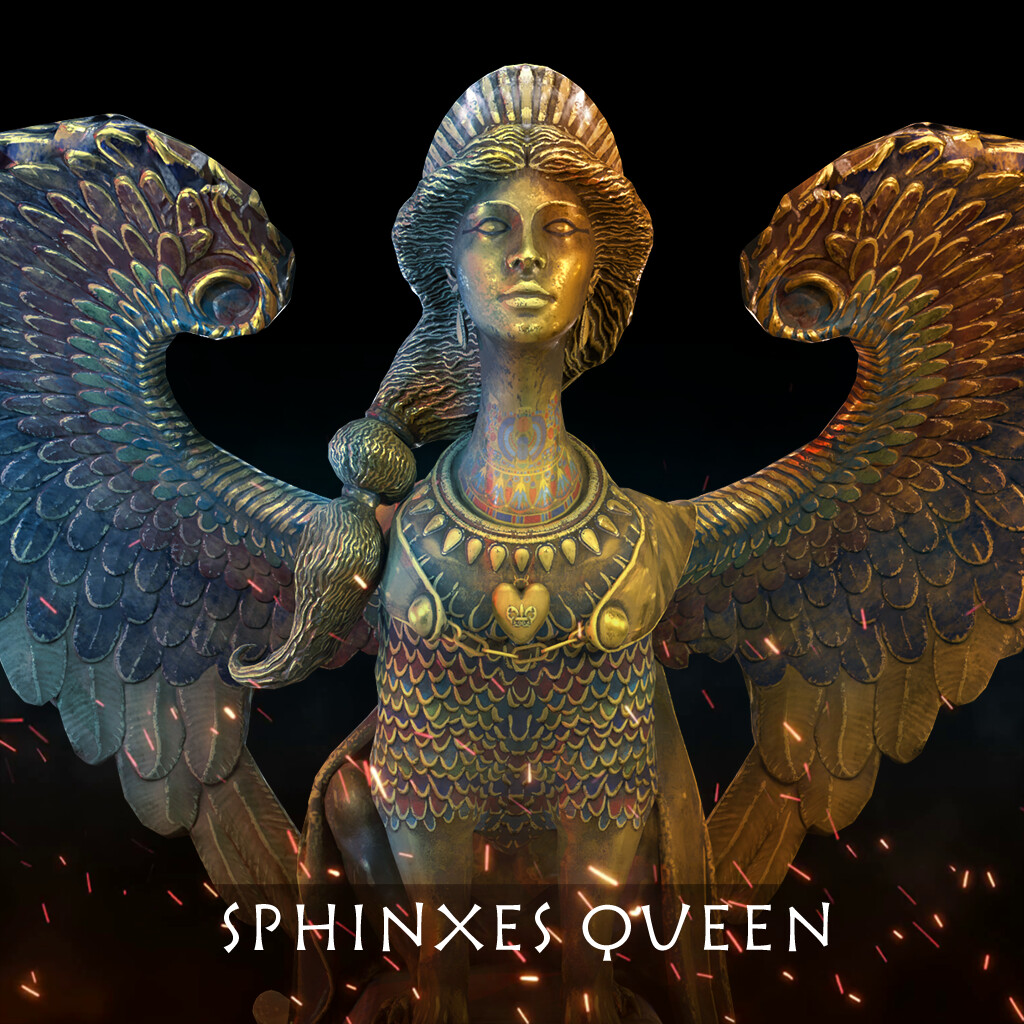 ArtStation - SPHINXES QUEEN